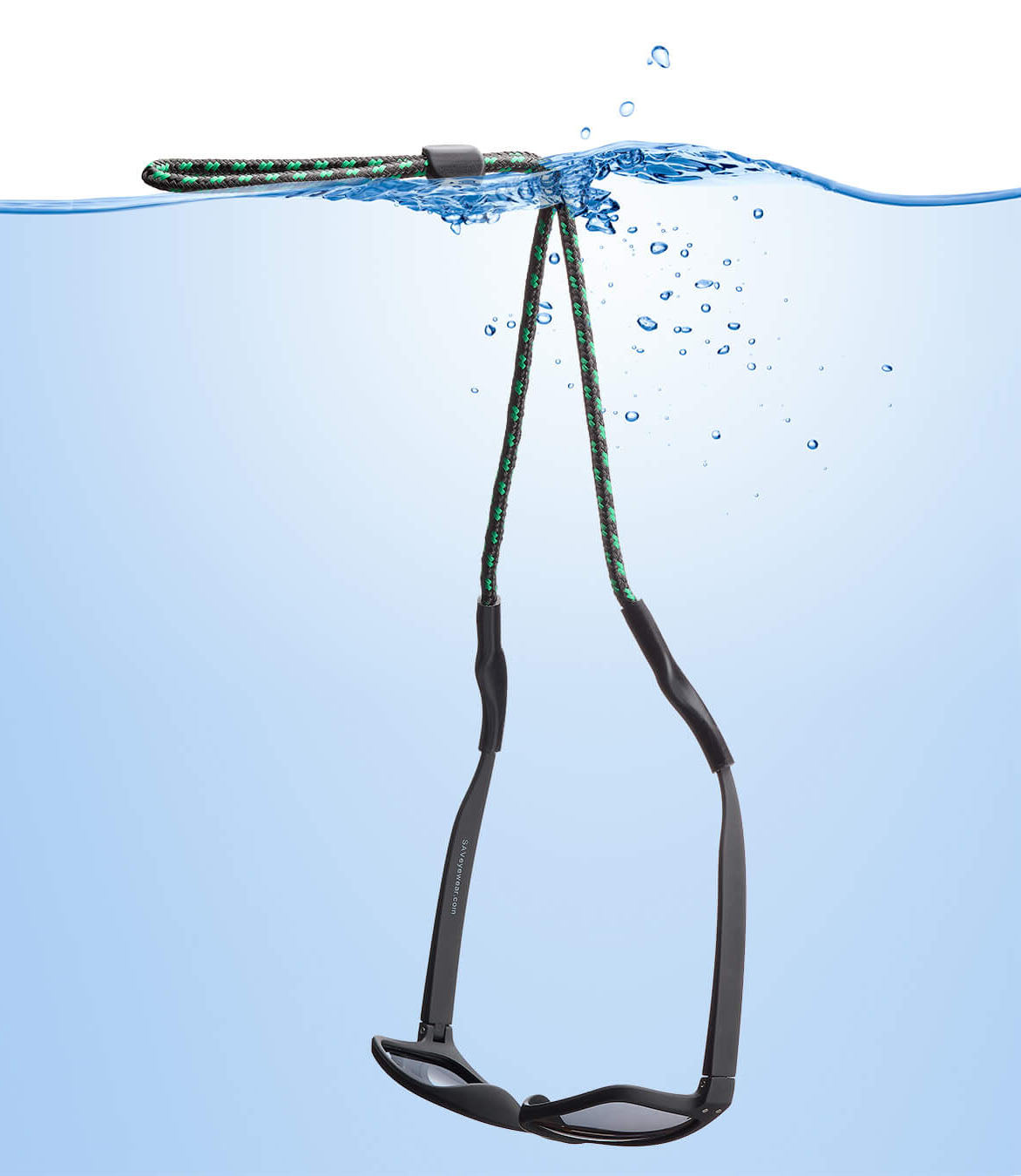 Floating Shoestring Eyewear Cord - E018 by SAV Eyewear