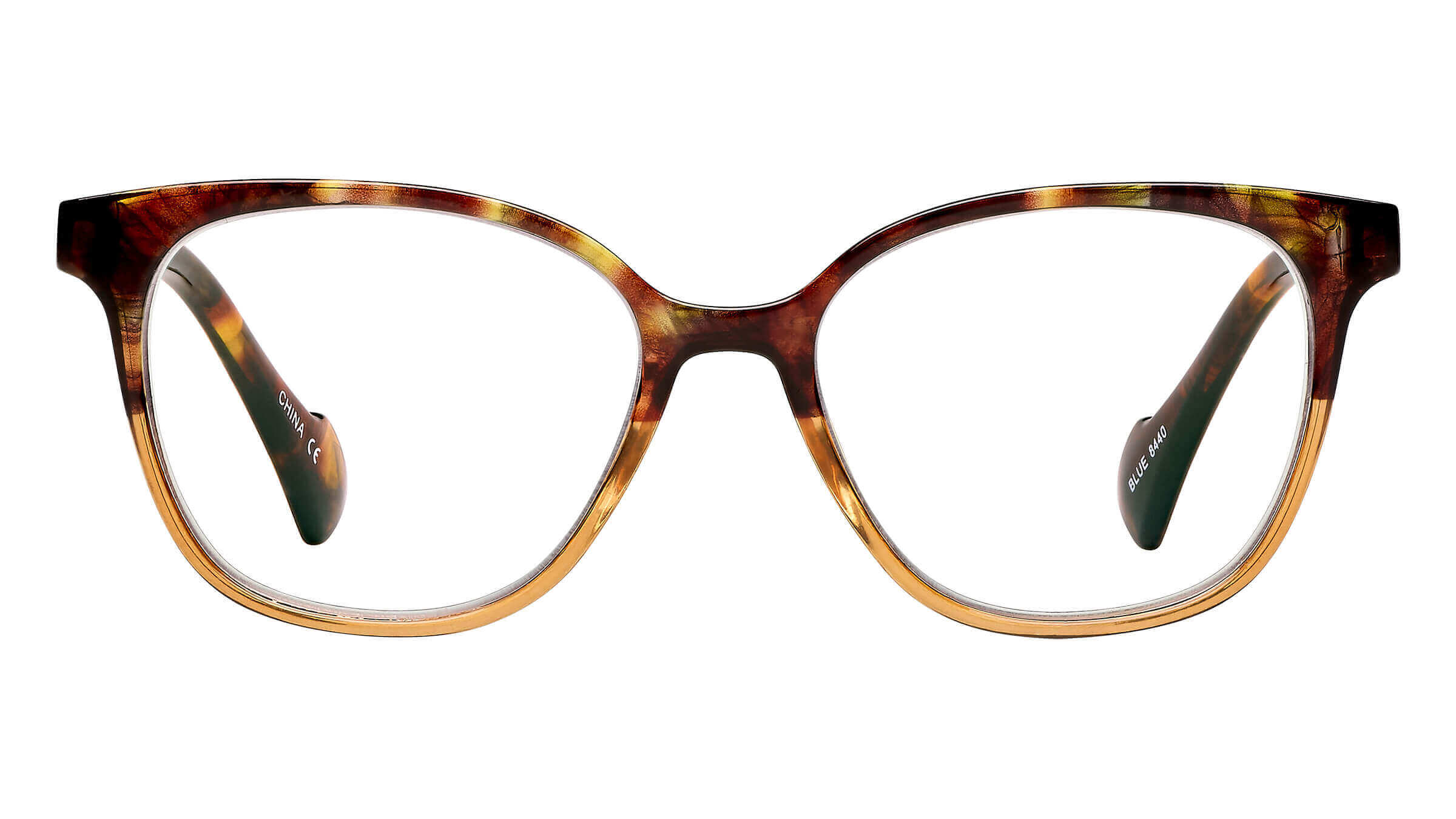 VK Couture Tri Focus Zero Blue Light Readers 9313TZ Brown | SAV Eyewear